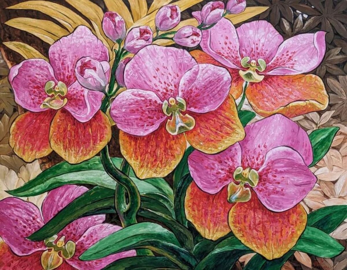 Waling-waling by Roderick Sta. Ana - Art Circle Gallery
