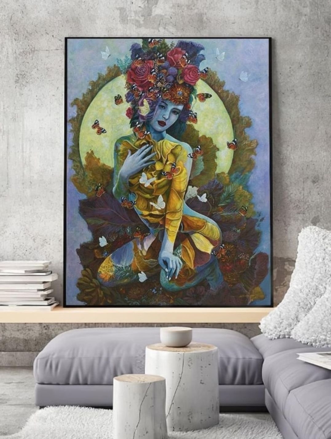 Moon in Confidant by Melchor Bernaldo - Art Circle Gallery