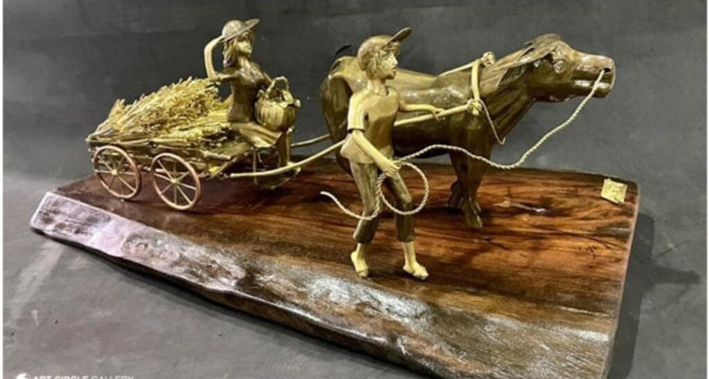 Palay Harvest by Ronald Castrillo - Art Circle Gallery