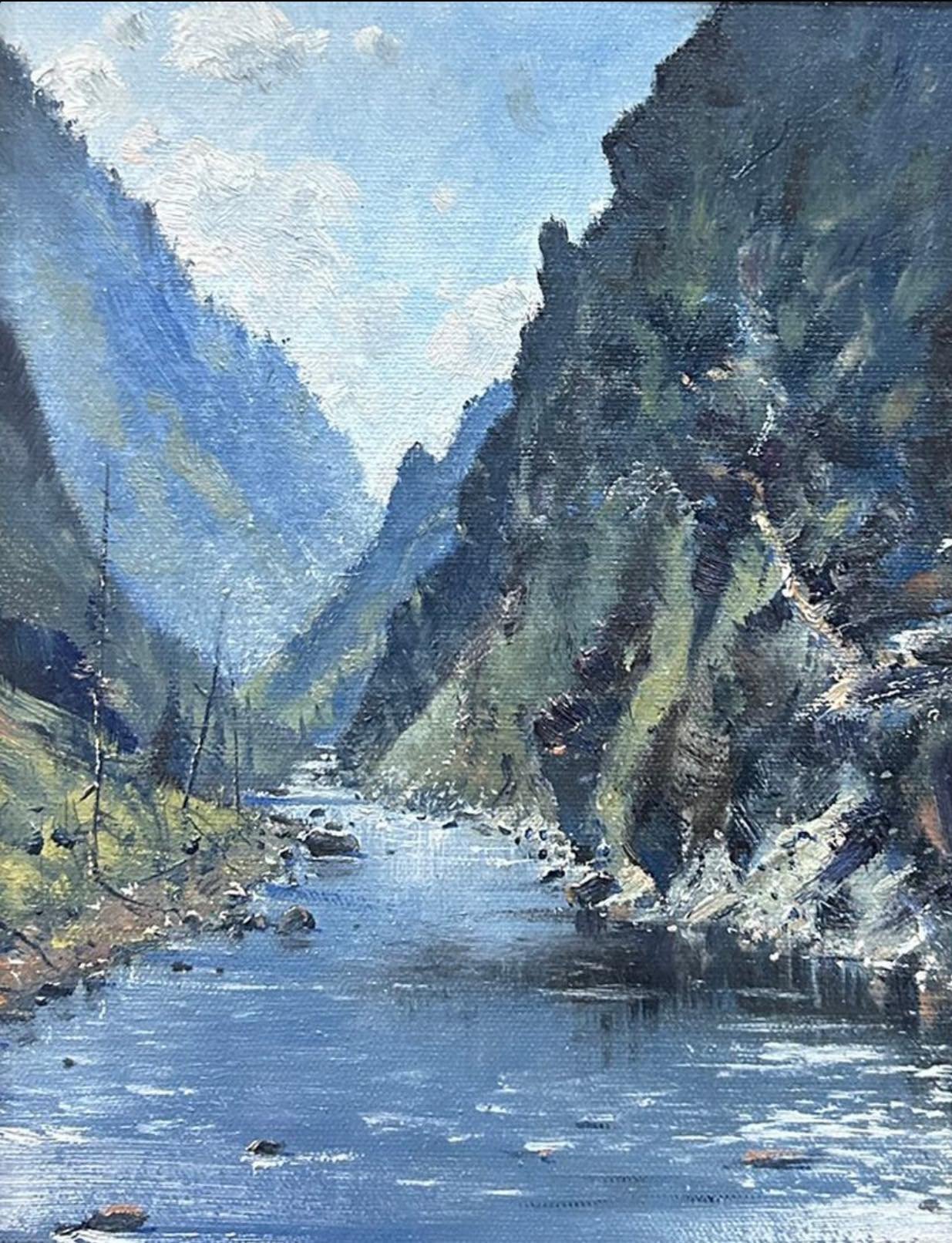 Salmon River by Jeffrey Gauci - Art Circle Gallery