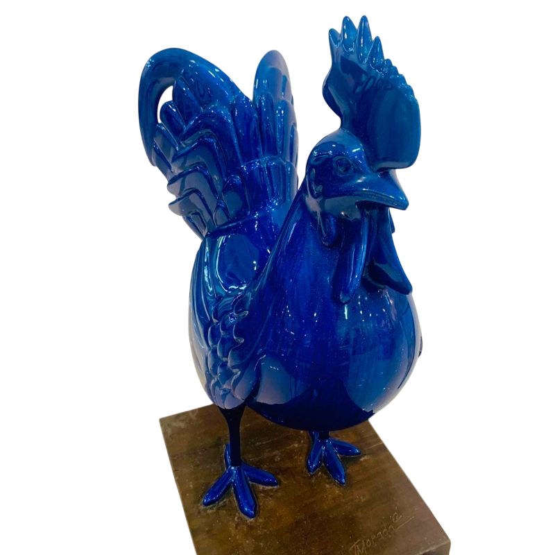 Blue Chicken by Jerry Morada - Art Circle Gallery