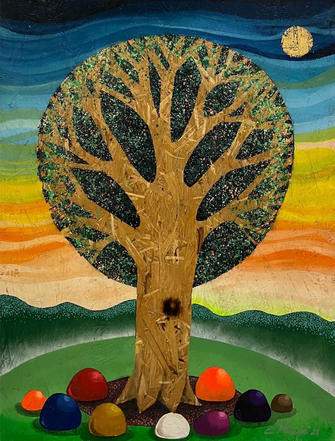 Sereni-Tree Series by Chris Pizarro - Art Circle Gallery
