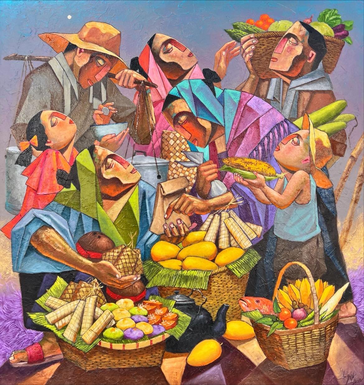 Plentiful Blessings by Jess Santos - Art Circle Gallery