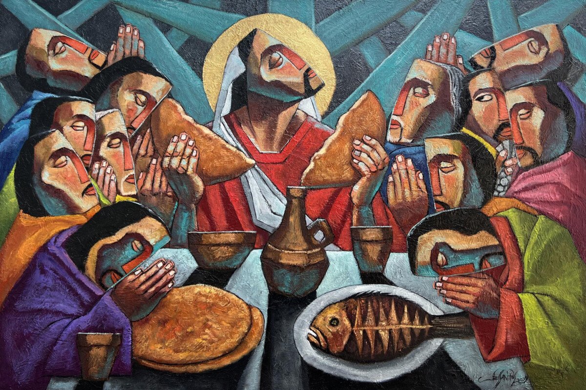 Last Supper Painting Michelangelo