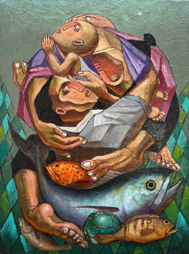 Bountiful Bliss by Jess Santos - Art Circle Gallery