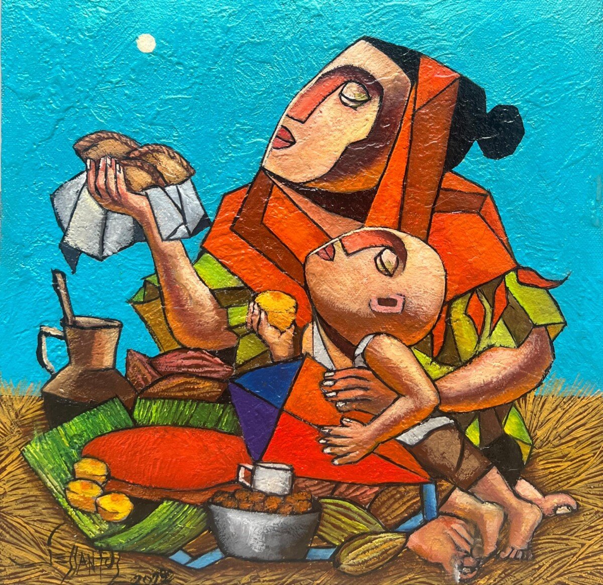 Plentiful Blessings by Jess Santos - Art Circle Gallery