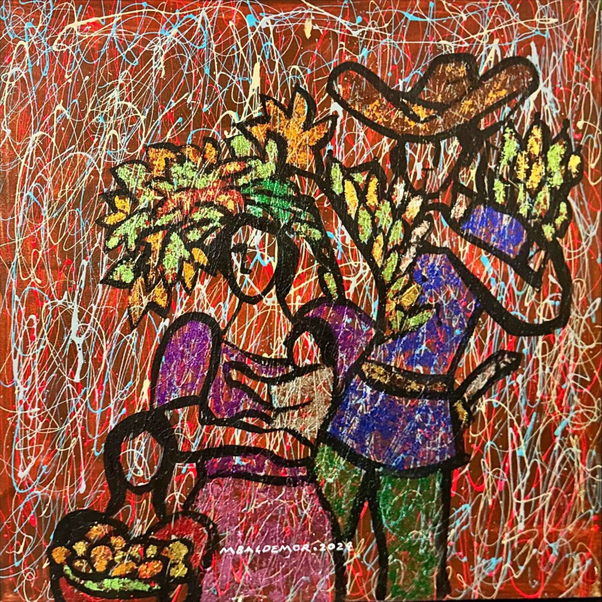 Bonded by Love by Manuel Baldemor - Art Circle Gallery