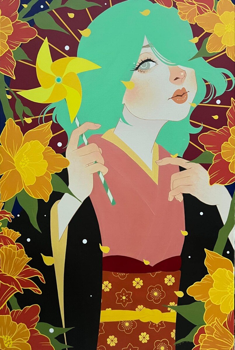 Pinwheel of Bliss by Tish Alcantara - Art Circle Gallery
