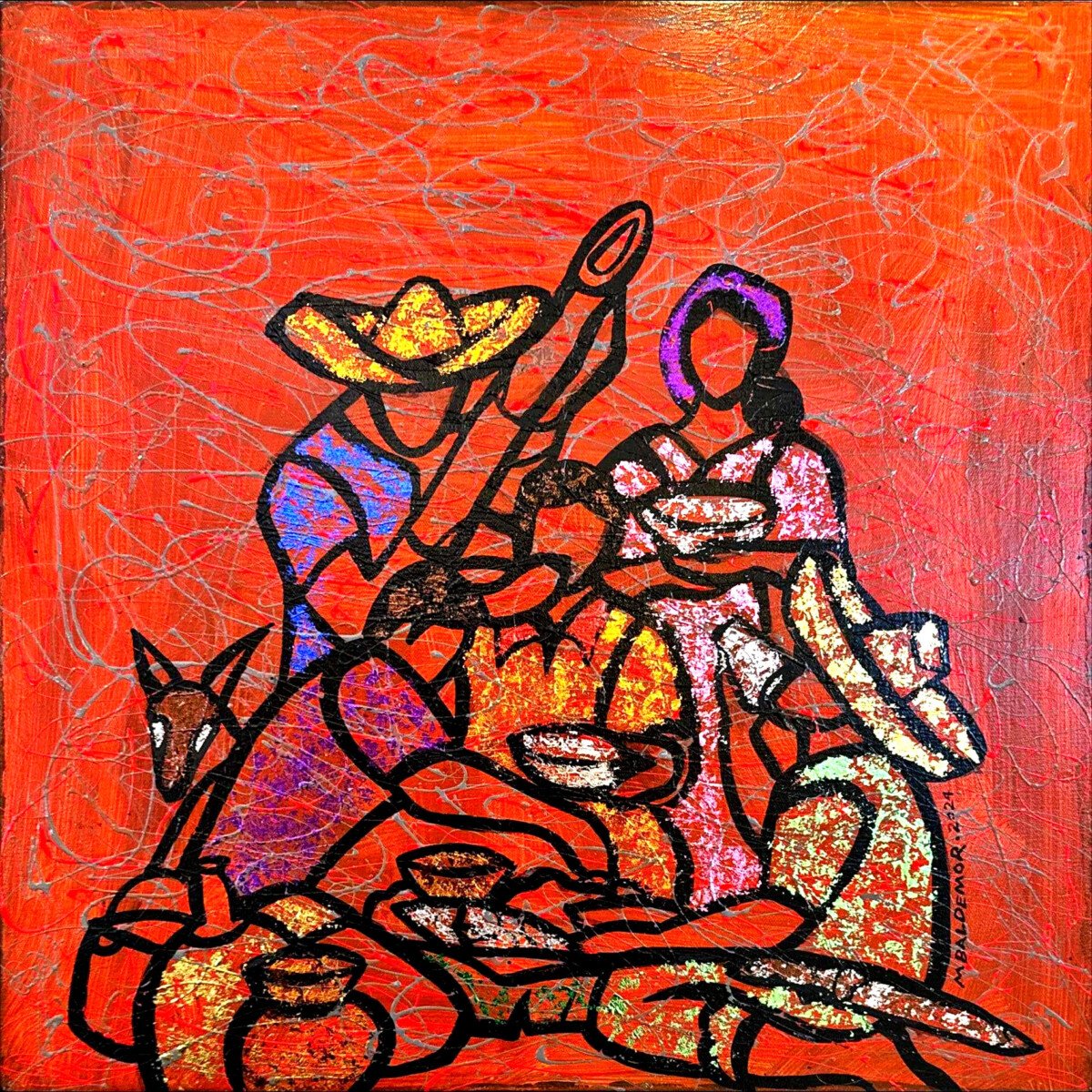 Christmas Eve by Manuel Baldemor - Art Circle Gallery