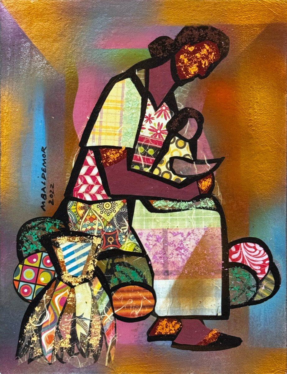 Sa Kandungan ni Nanay II by Manuel Baldemor - Art Circle Gallery