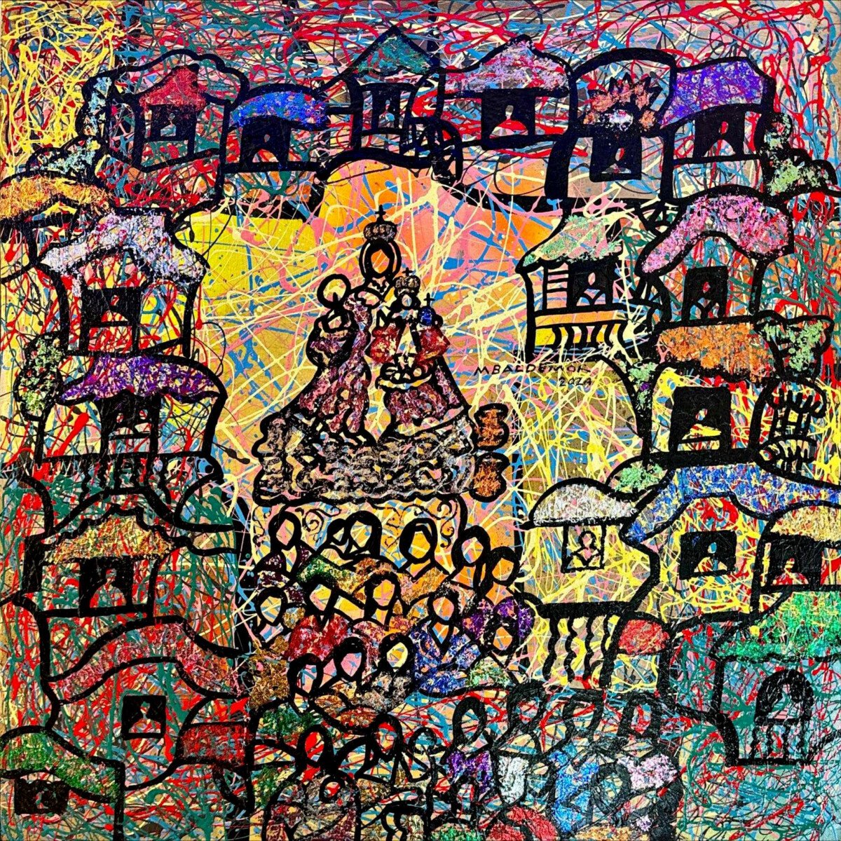 A Festival of Spirits by Manuel Baldemor - Art Circle Gallery