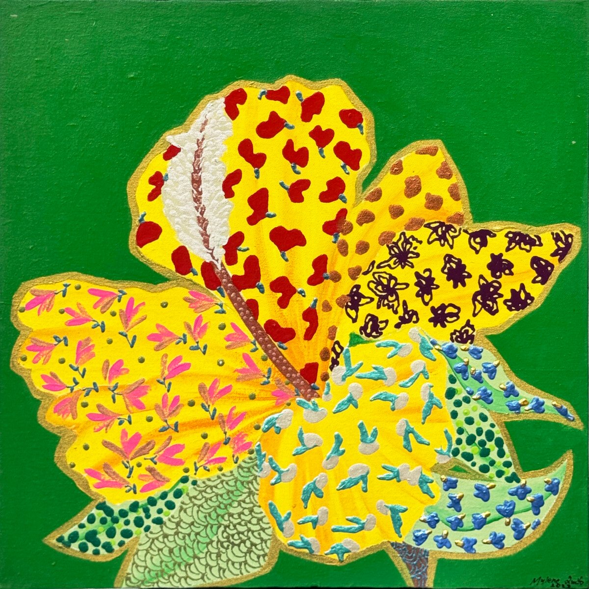 Flower of Celebration by Mylene Quito - Art Circle Gallery