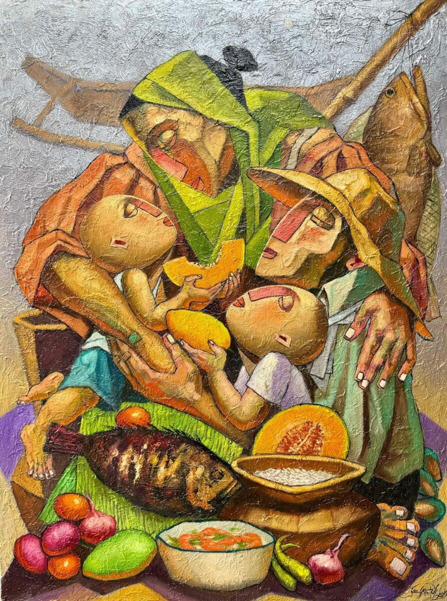 Bounty of Togetherness by Jess Santos - Art Circle Gallery