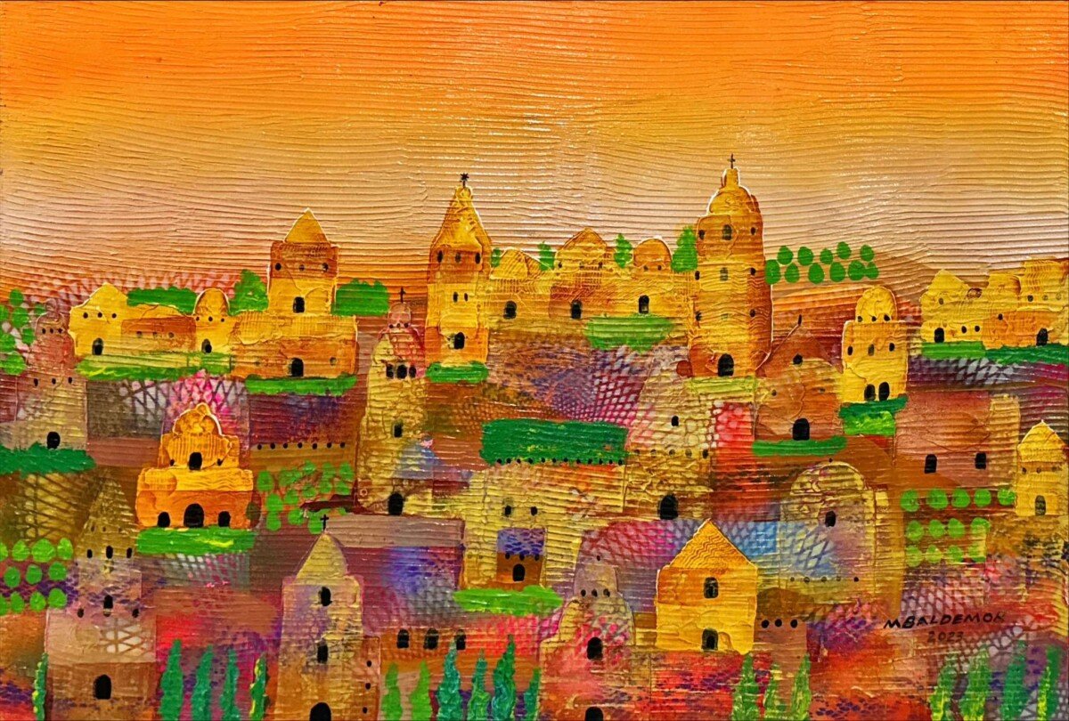Tapestry of Colors and Landscapes by Manuel Baldemor - Art Circle Gallery