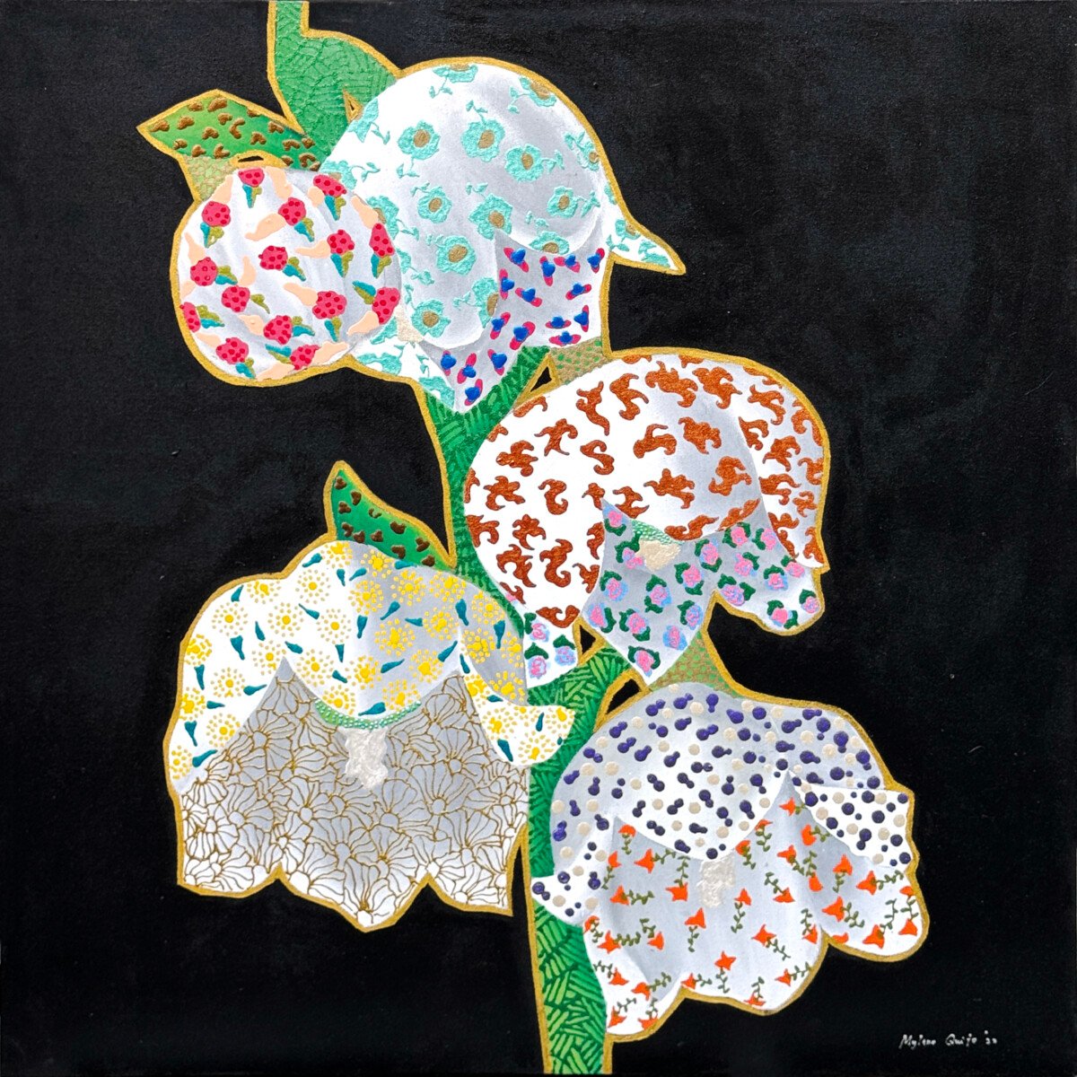 Return of Happiness by Mylene Quito - Art Circle Gallery