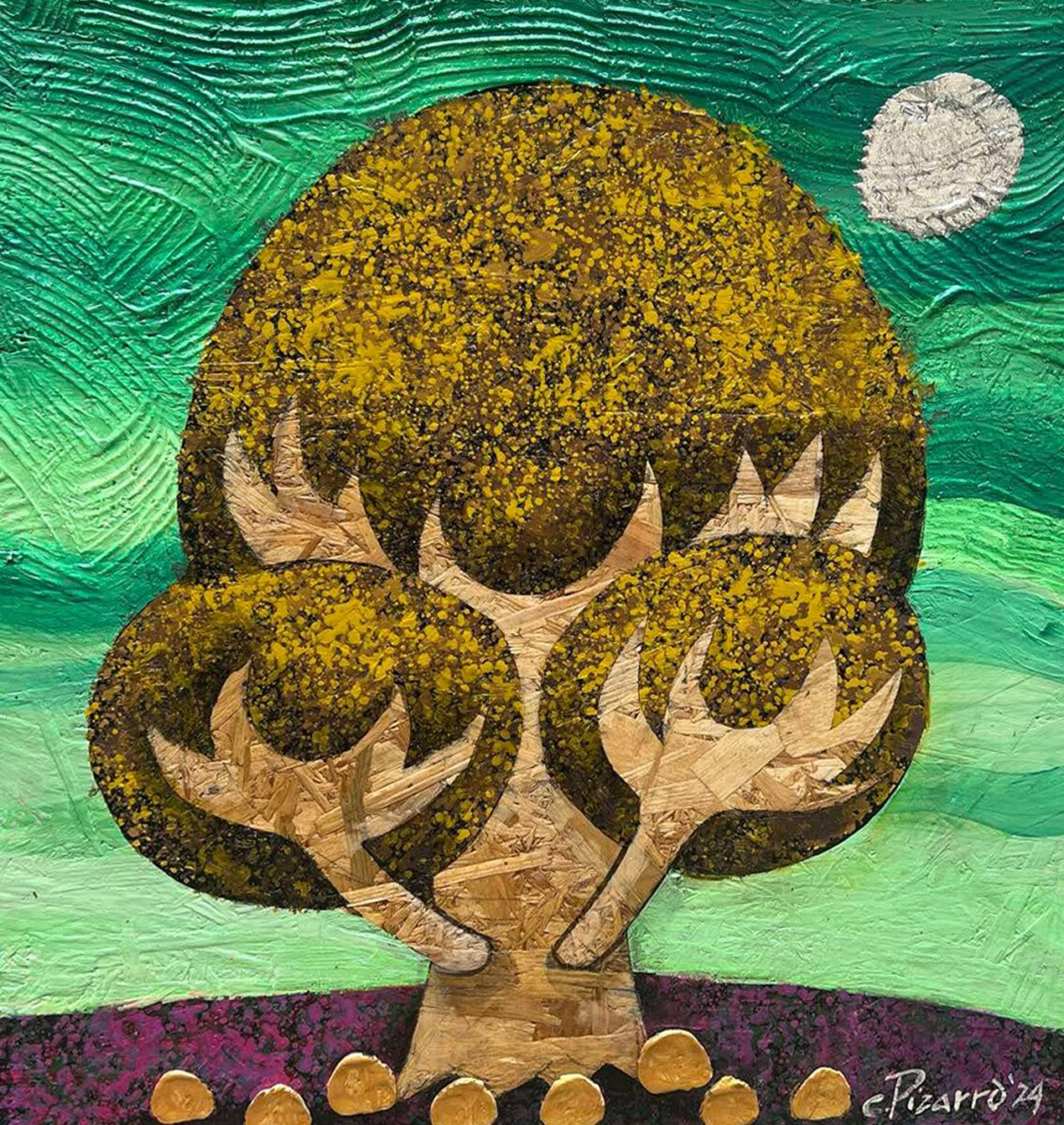 Tree of Vibrant Dreams by Chris Pizarro - Art Circle Gallery
