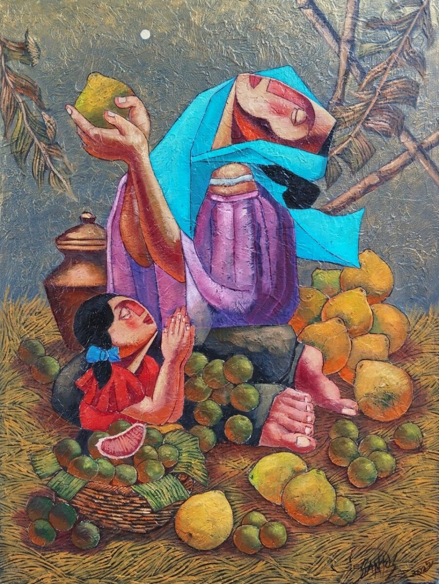 Pasasalamat by Jess Santos - Art Circle Gallery