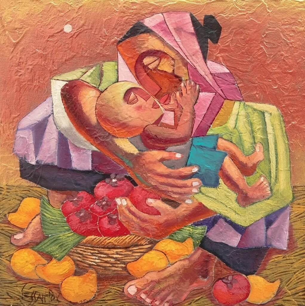 Nurturing the Future by Jess Santos - Art Circle Gallery