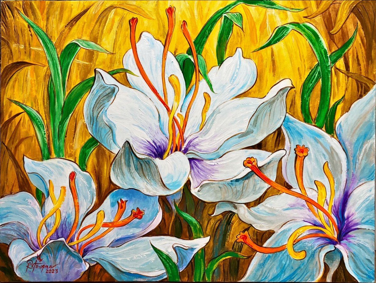 Blossoms of Light by Roderick Sta. Ana - Art Circle Gallery