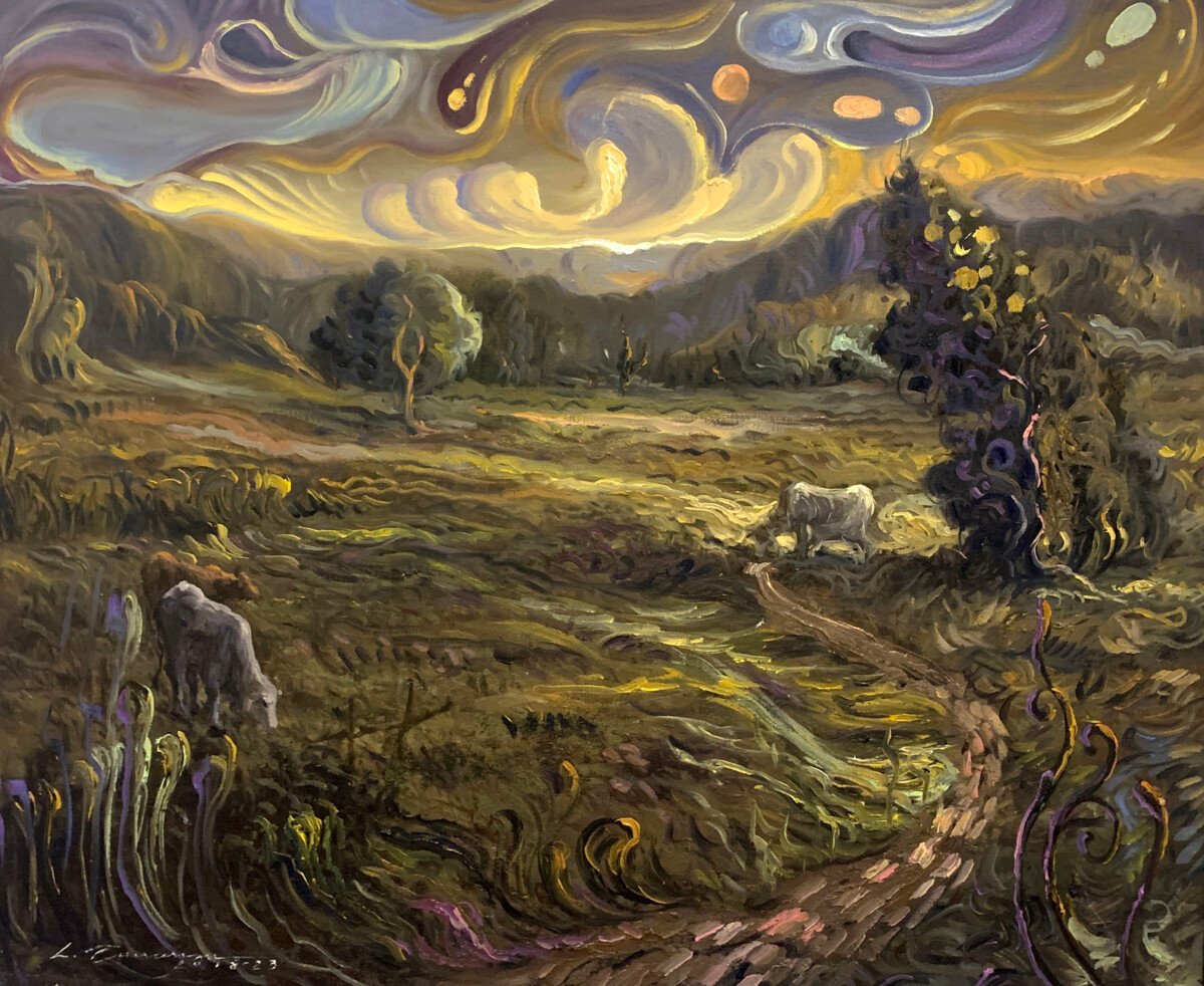 Summer Fields by Lemuel Cunanan - Art Circle Gallery