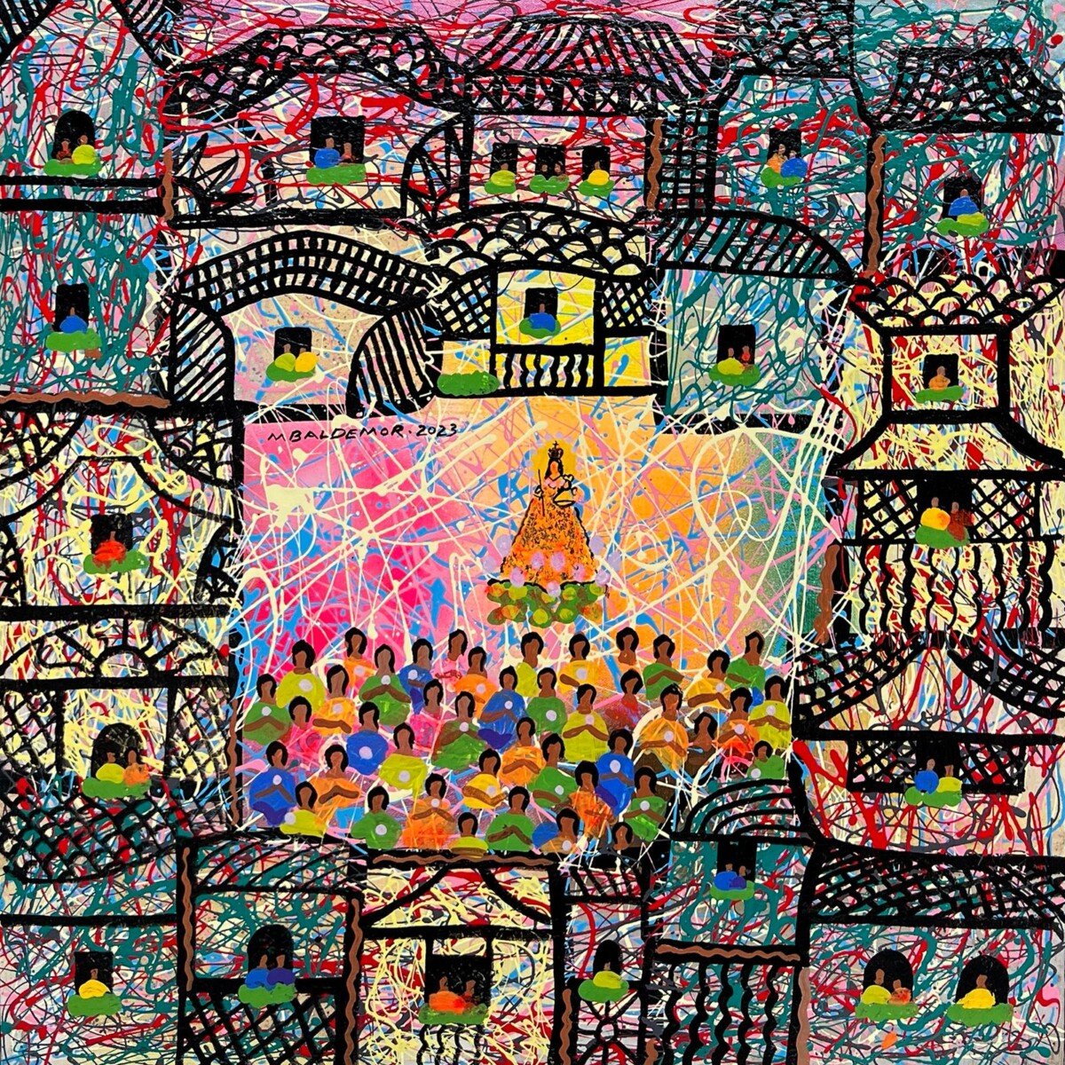Procession by Manuel Baldemor - Art Circle Gallery