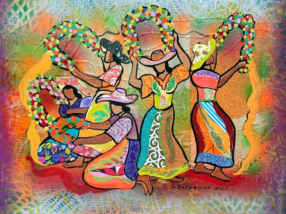 Colorful Dance by Manuel Baldemor - Art Circle Gallery