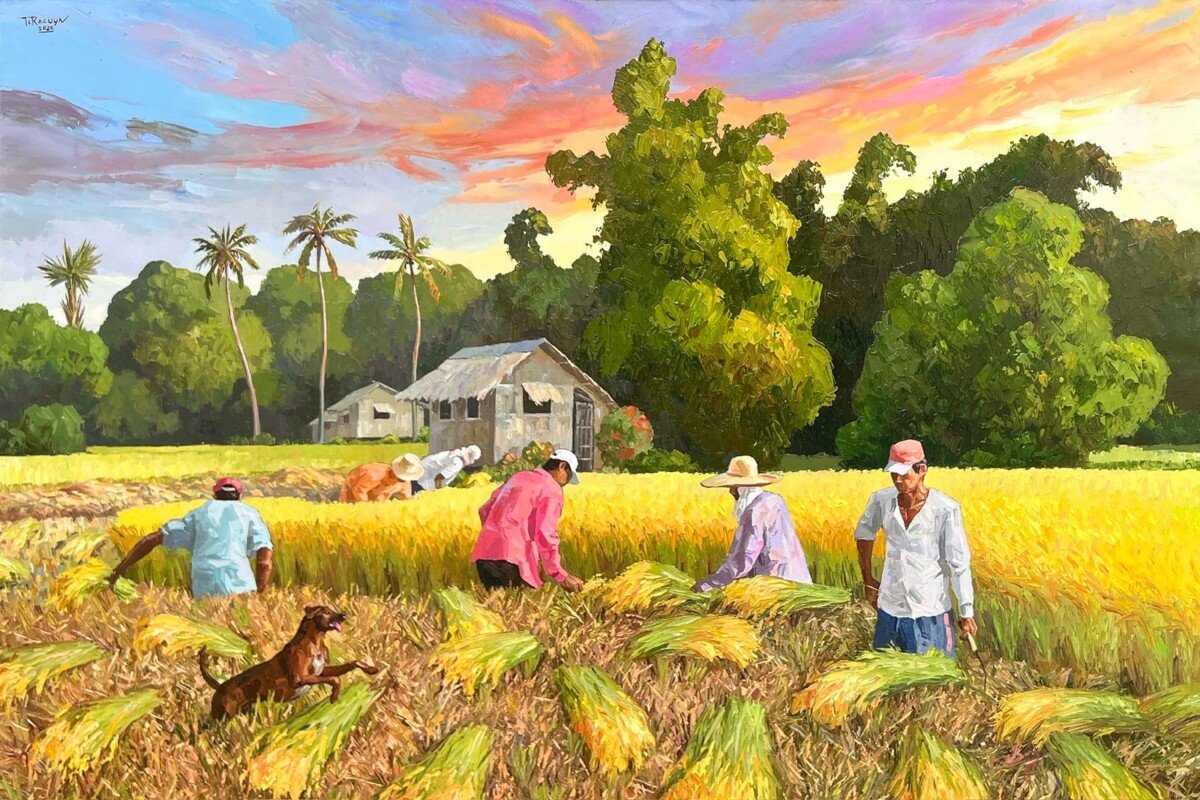 Fields of Serenity by Teody Racuya - Art Circle Gallery