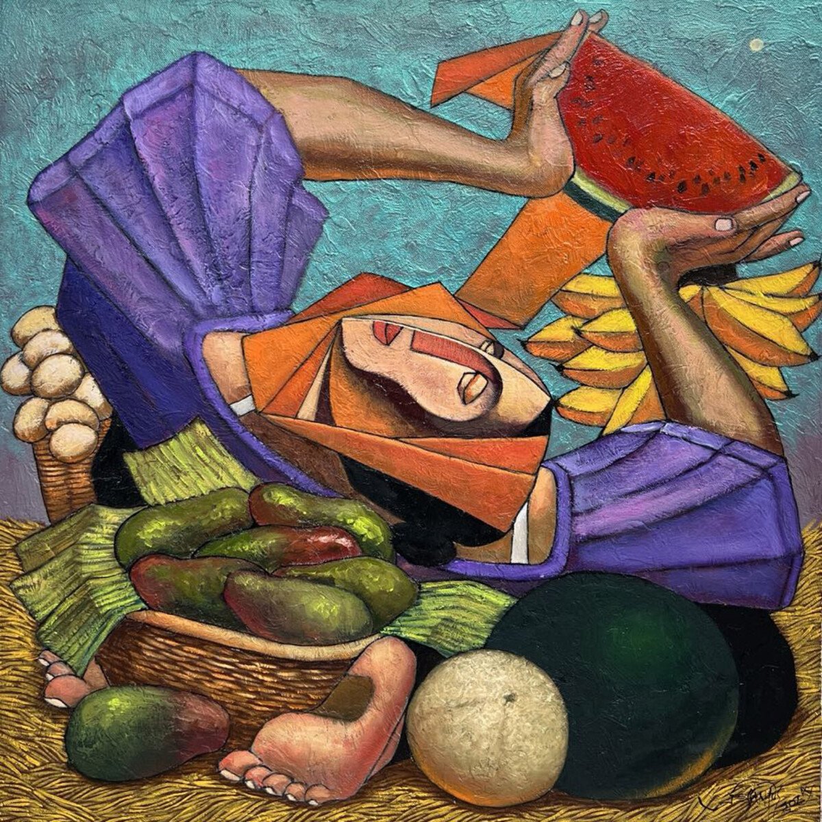 Pasasalamat by Jess Santos - Art Circle Gallery