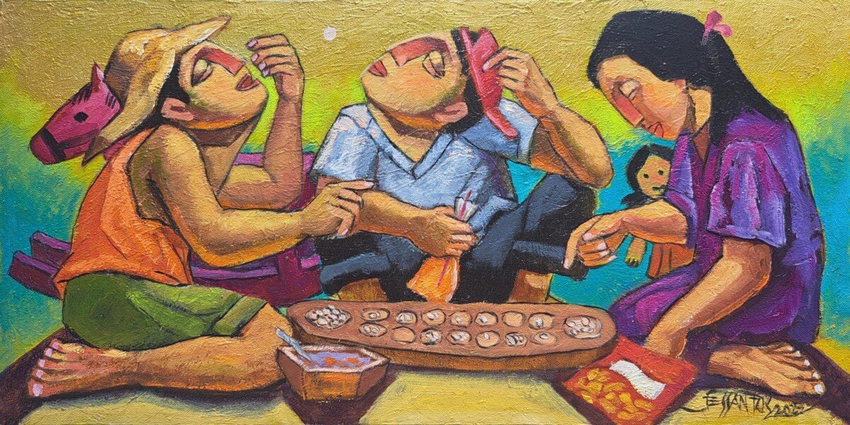 Sungka by Jess Santos - Art Circle Gallery