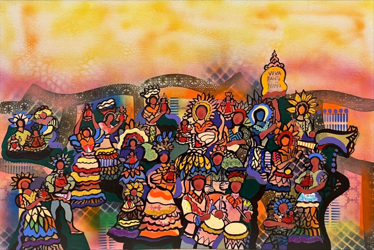 Viva Santo Niño by Manuel Baldemor - Art Circle Gallery