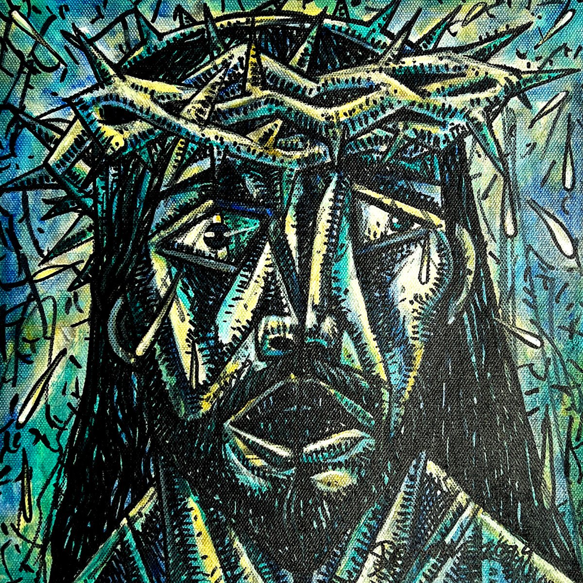 Sampung Mga Dasal at Panalangin II by Jerson Samson - Art Circle Gallery