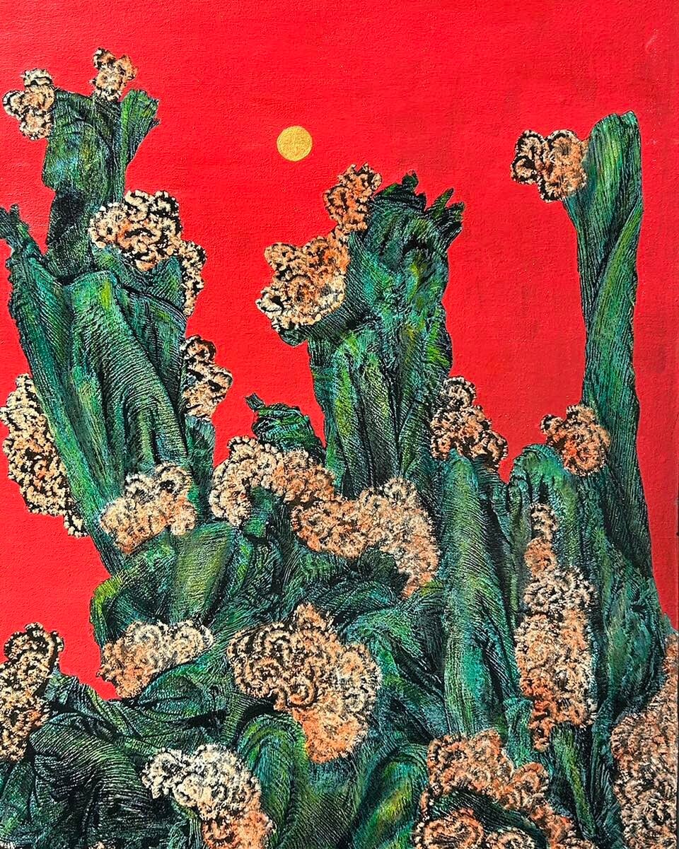 Ligaya ng Luntiang Yabong by Julius Villarete - Art Circle Gallery