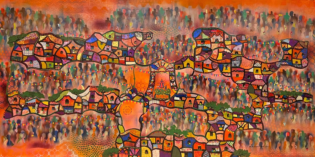 Celebration of the Village by Manuel Baldemor - Art Circle Gallery