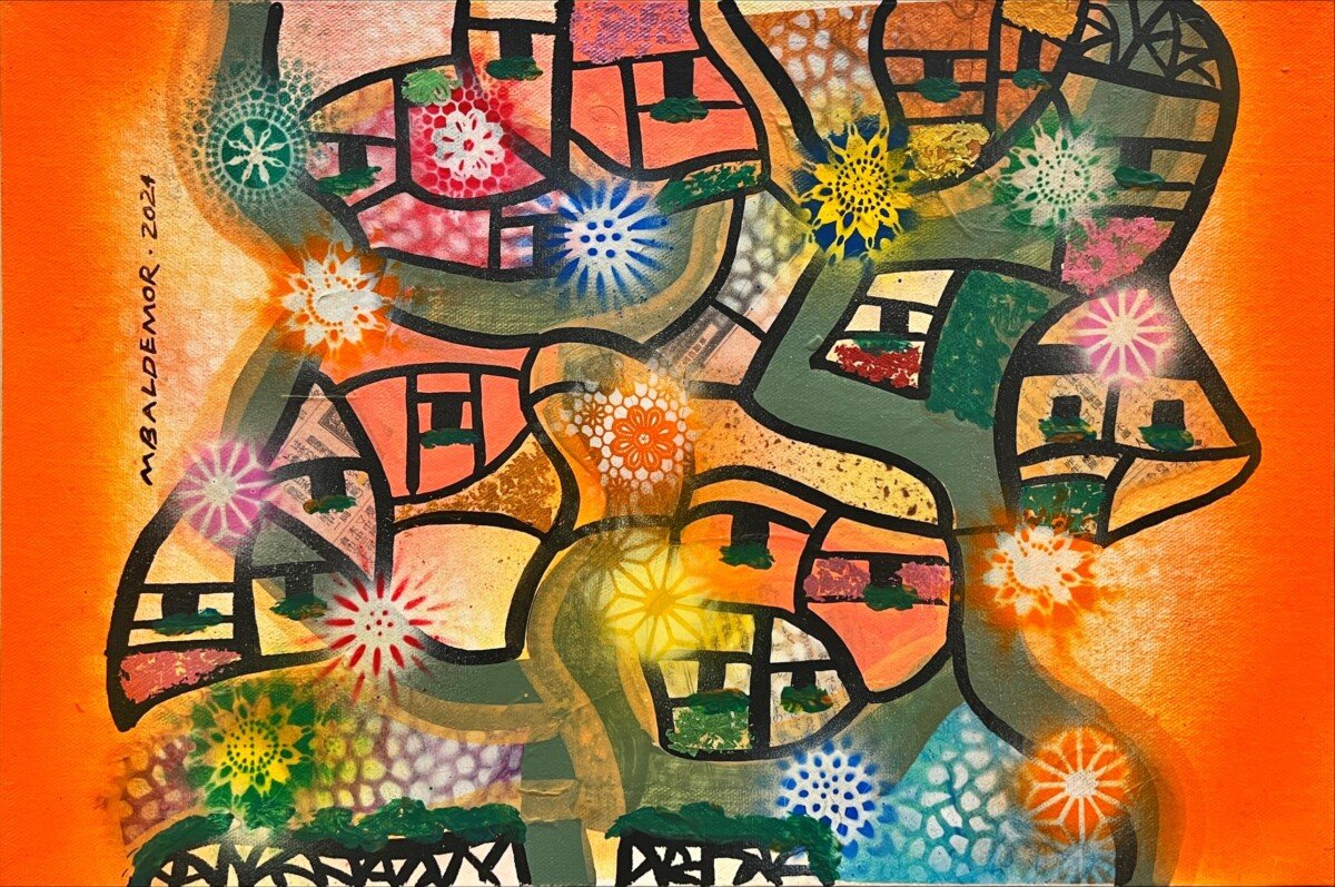 Patchwork of Memories by Manuel Baldemor - Art Circle Gallery