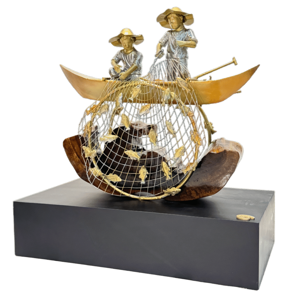 Catch of Harmony by Riz Ryan Velasco - Art Circle Gallery