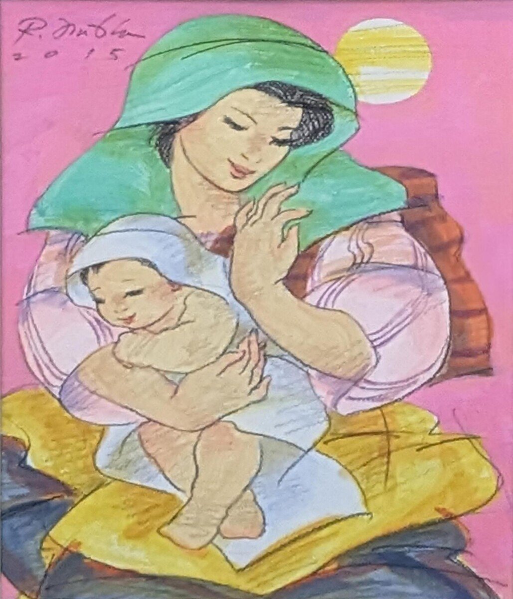 Mother and Child by Robert Nubla - Art Circle Gallery