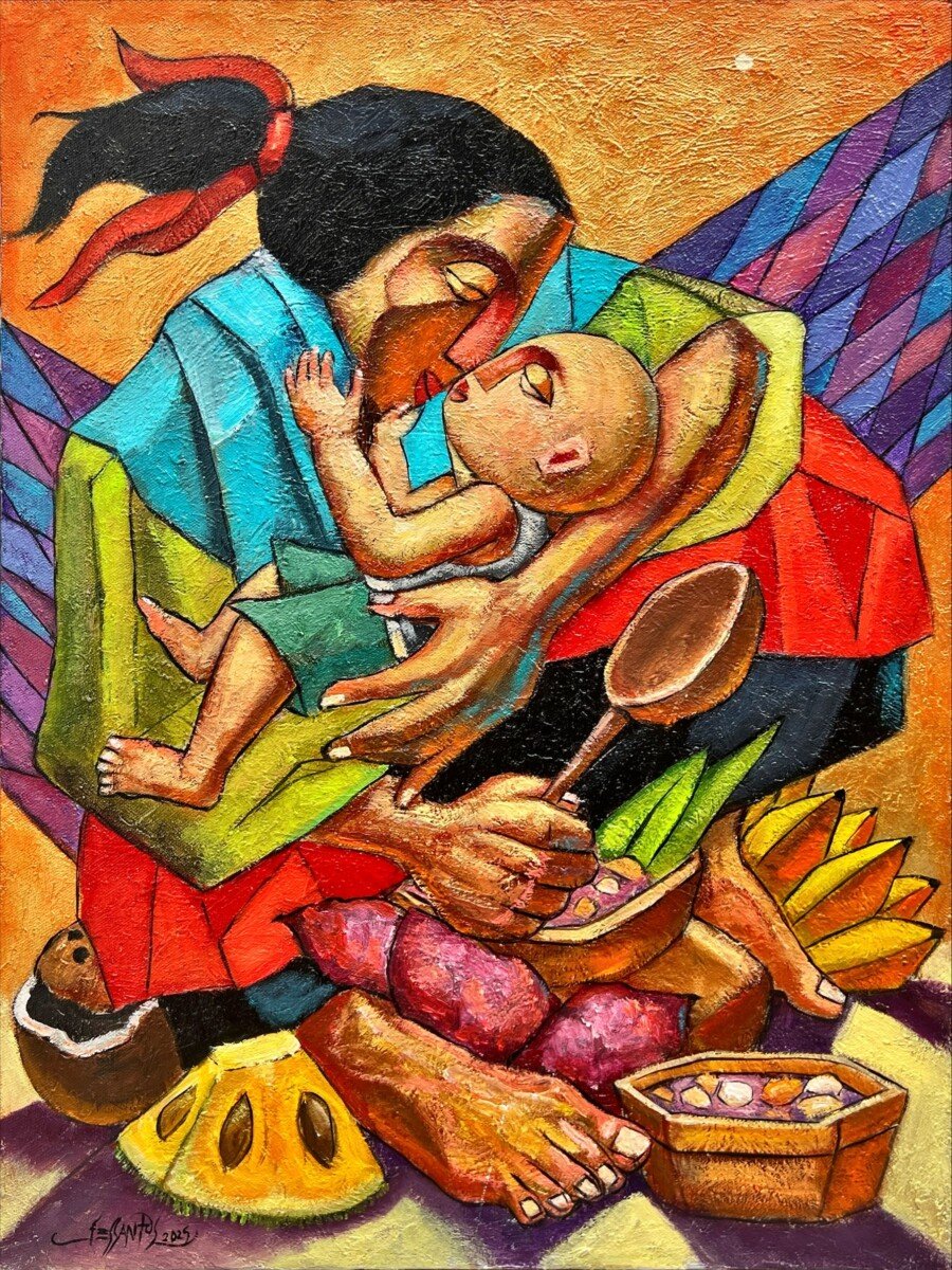 Vibrant Care by Jess Santos - Art Circle Gallery