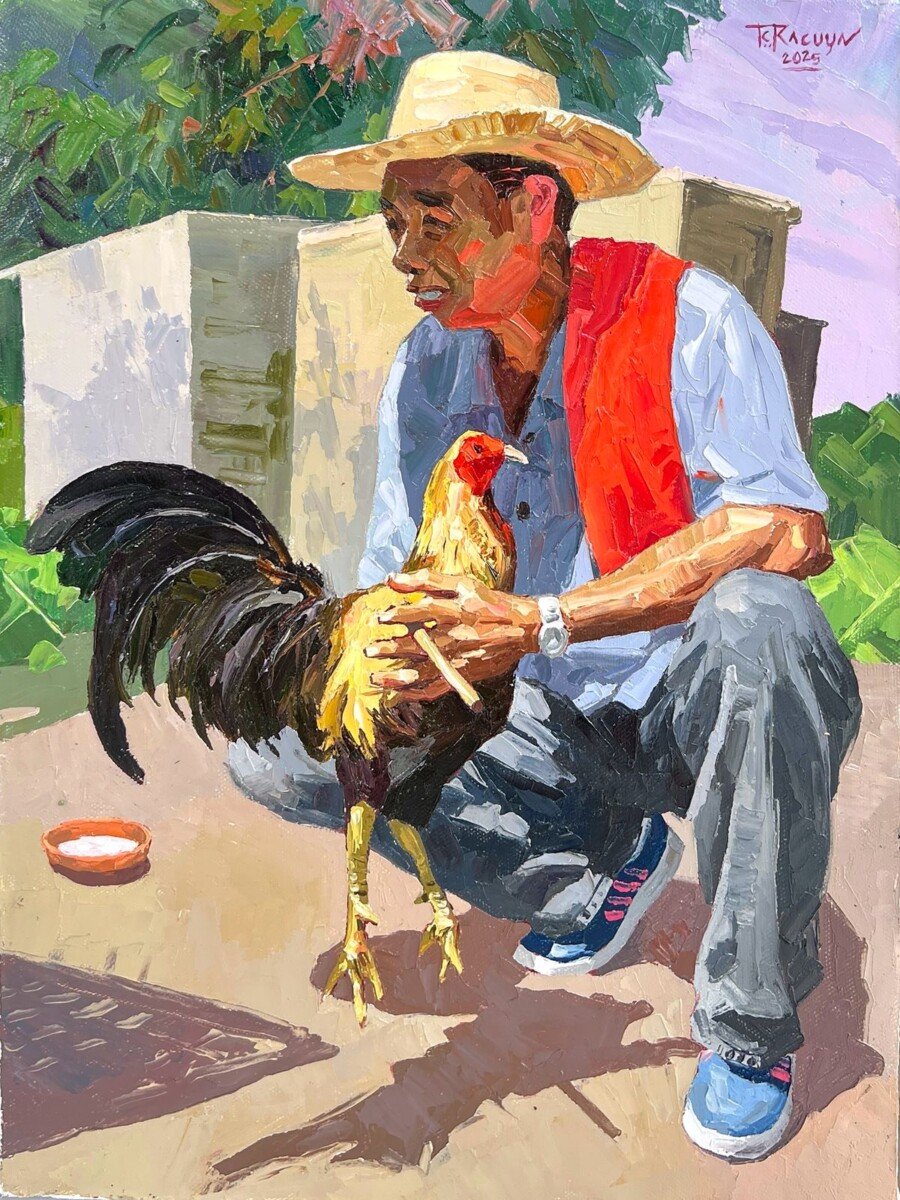 Sabungero by Teody Racuya - Art Circle Gallery