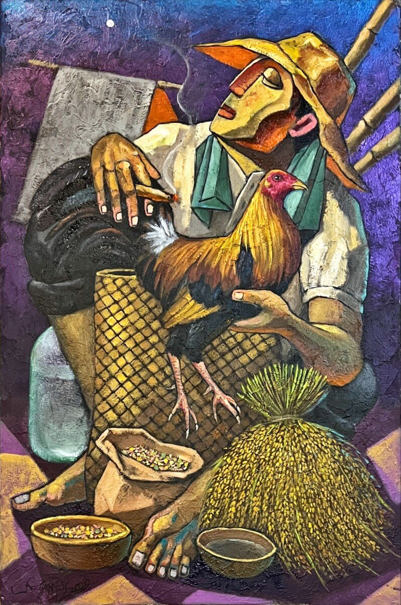 Pastime by Jess Santos - Art Circle Gallery