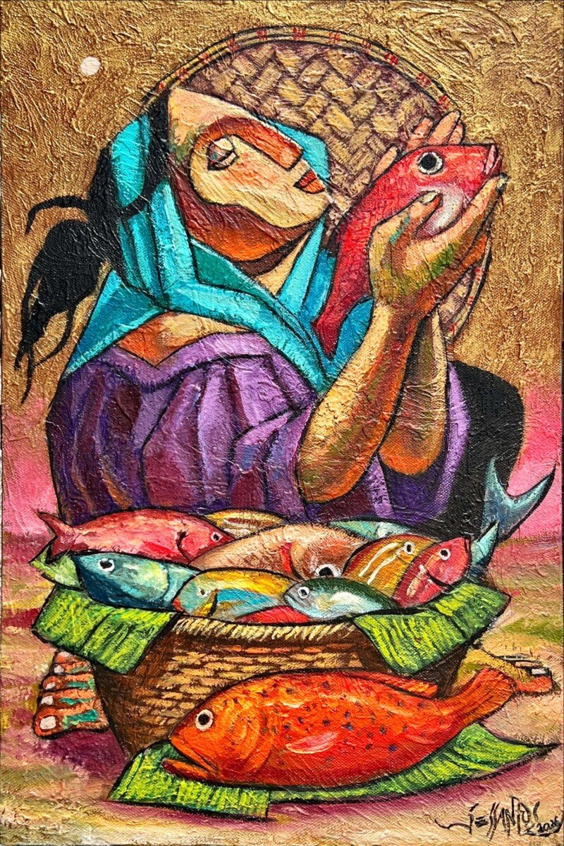 Bounty of the Depths by Jess Santos - Art Circle Gallery