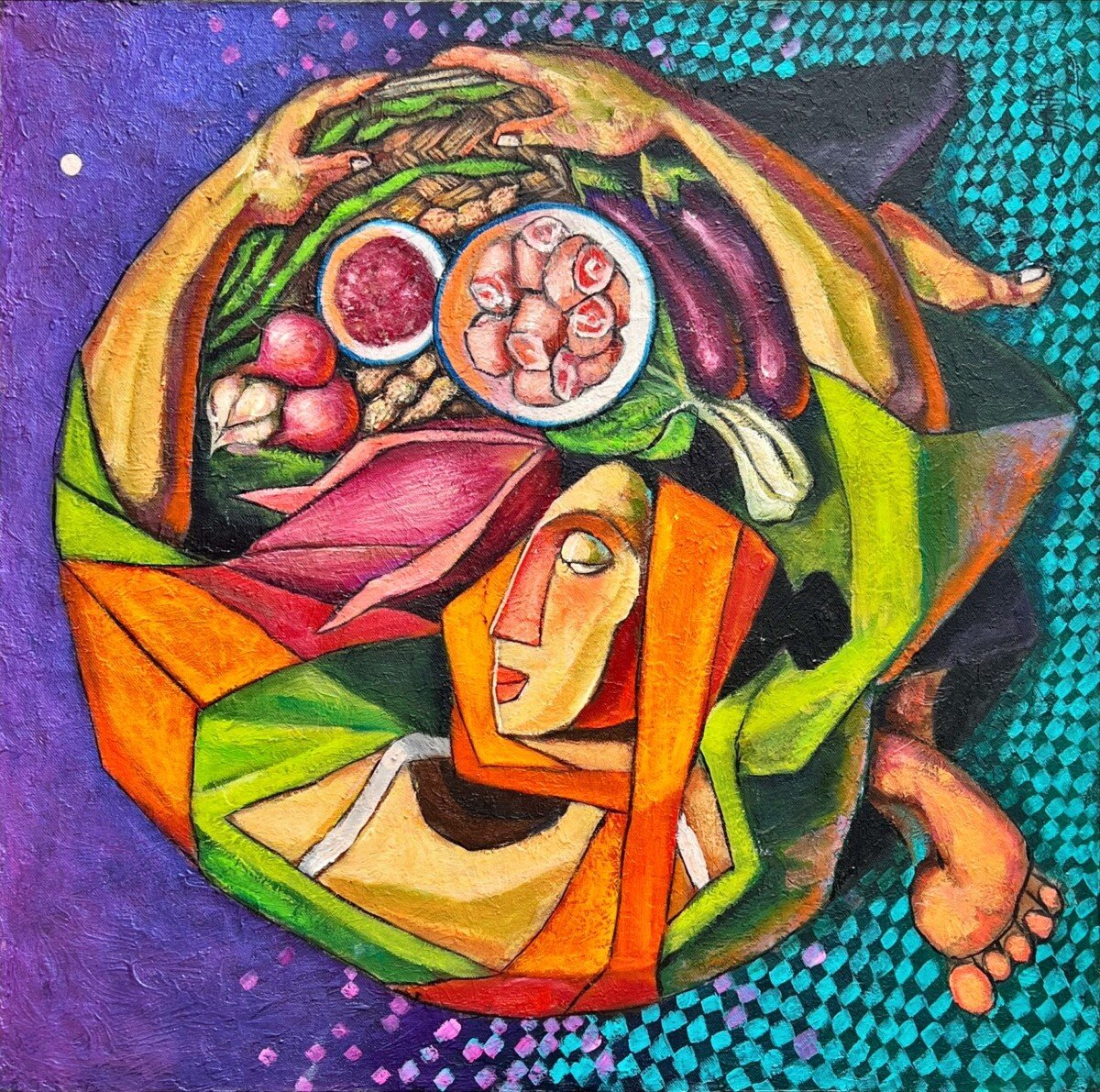 Rhythm of the Basket by Jess Santos - Art Circle Gallery