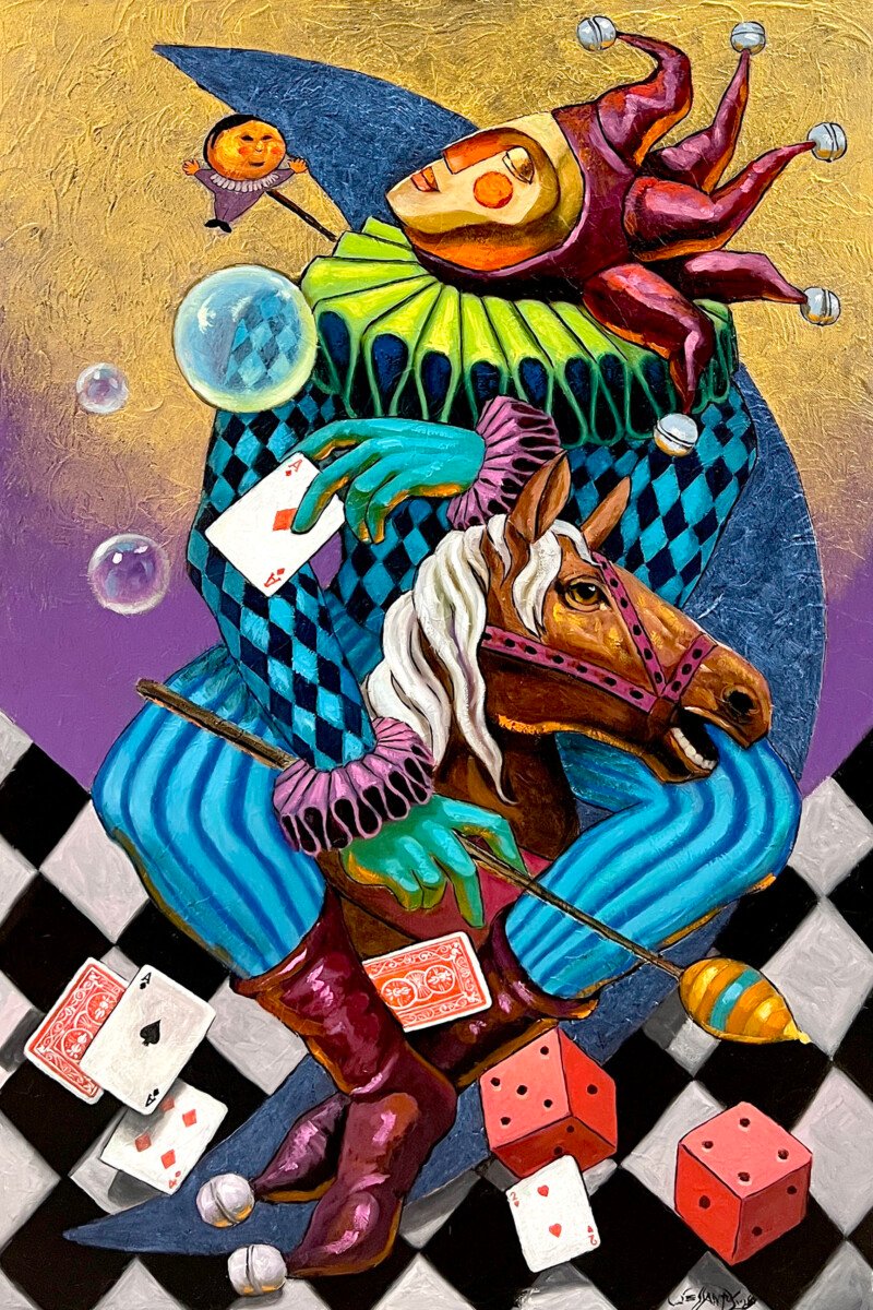 The Playful Spirit by Jess Santos - Art Circle Gallery
