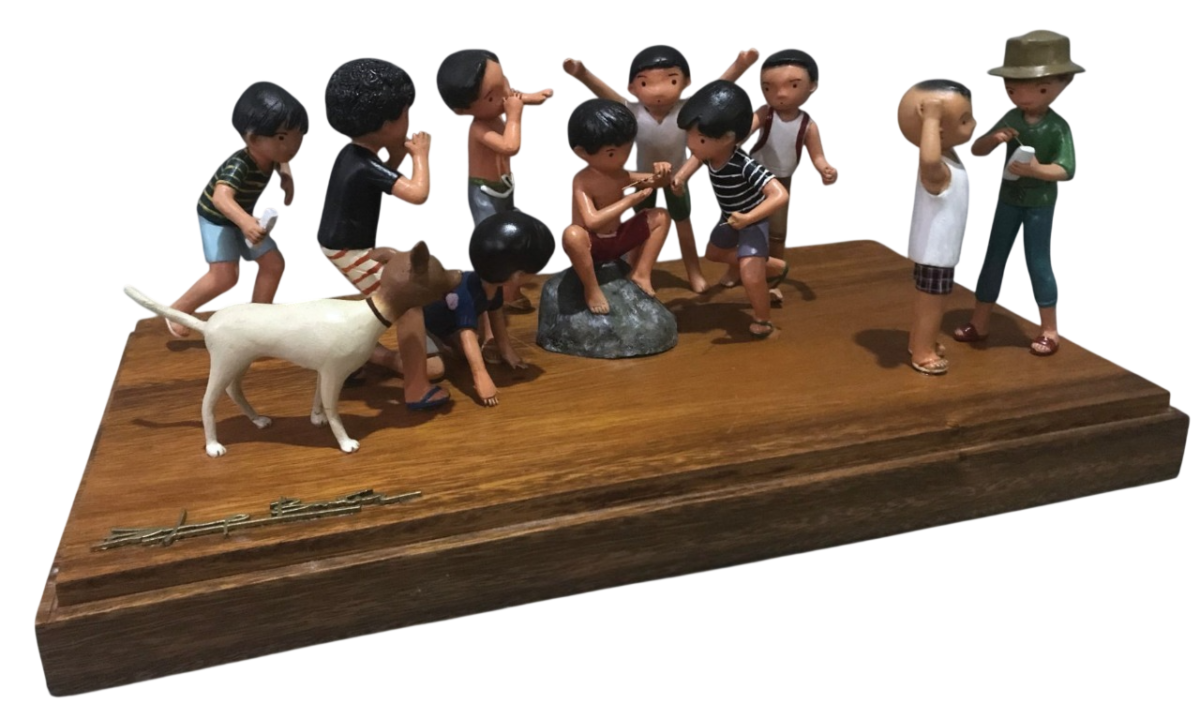 Gagamba Fighting by Joseph Bañez - Art Circle Gallery