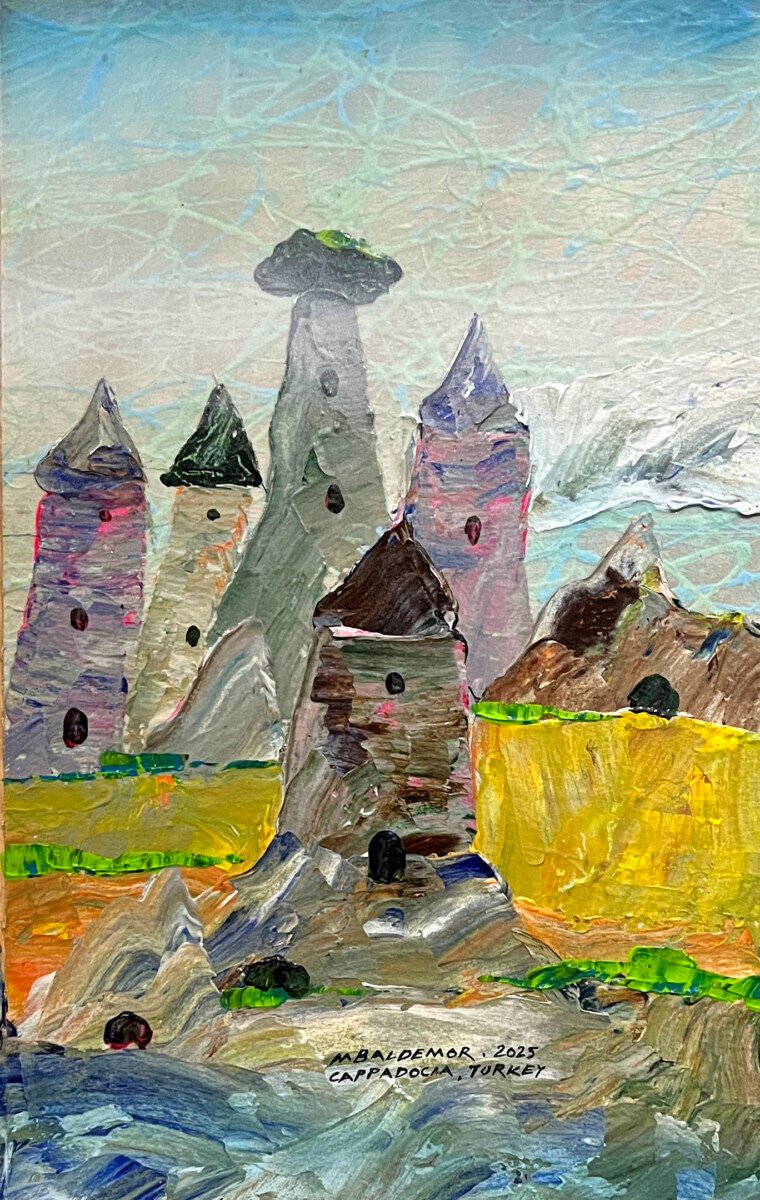 Cappadocian Splendor by Manuel Baldemor - Art Circle Gallery