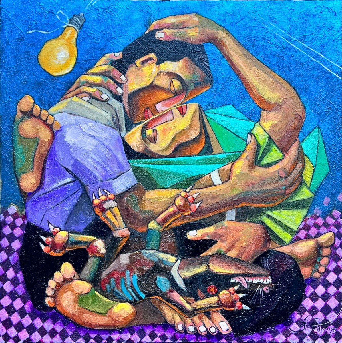Kuyom by Jess Santos - Art Circle Gallery
